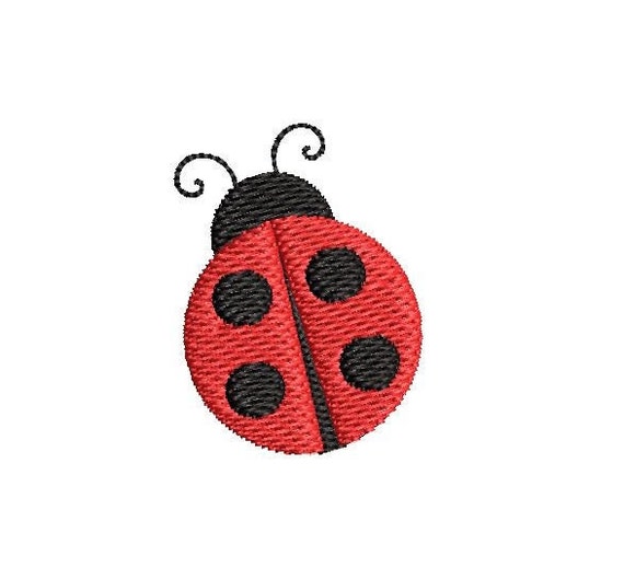 Lady Bug Embroidery Design Embroidery File Digital Design - Etsy