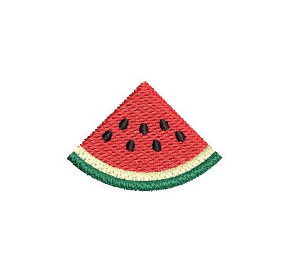Watermelon Embroidery Design Embroidery File Digital Design Instant ...