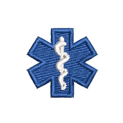 Star of Life Machine Embroidery Design Embroidery Designs - Etsy