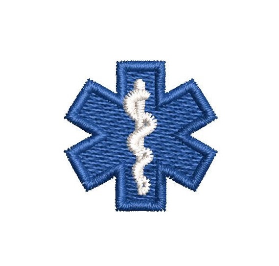 Star of Life Mini Embroidery Design Embroidery File Digital - Etsy Canada