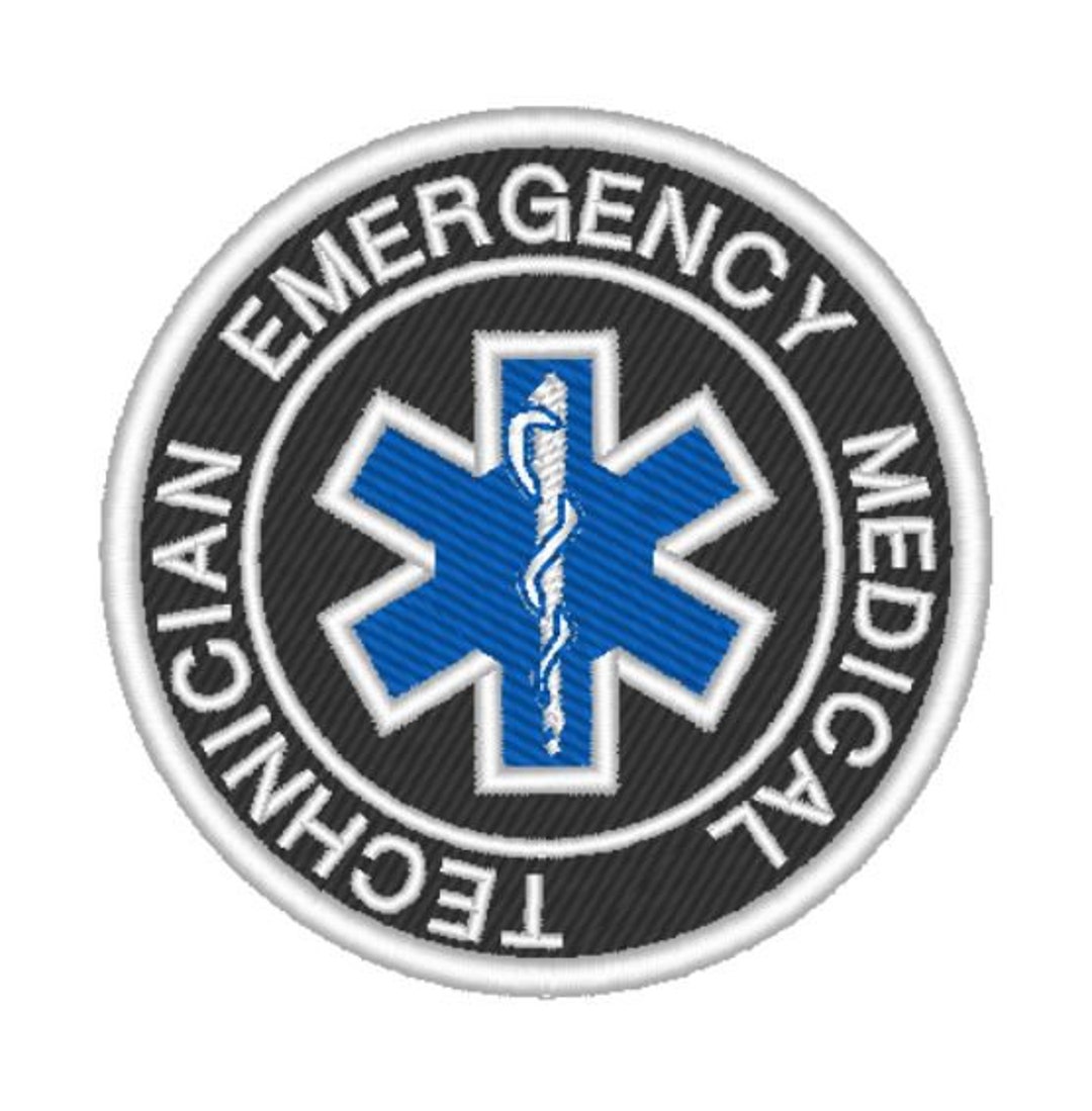 EMT Medic Paramedic Patch Embroidery Design Embroidery File Digital ...
