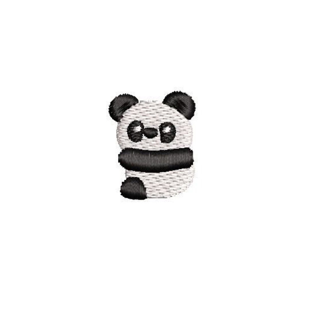Panda Embroidery Design Embroidery File Digital Design Instant Download ...