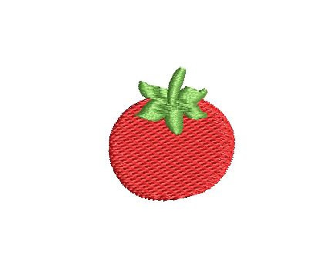 Tomato Embroidery Design Embroidery File Digital Design Instant ...
