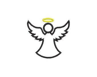 Angel Embroidery - Etsy