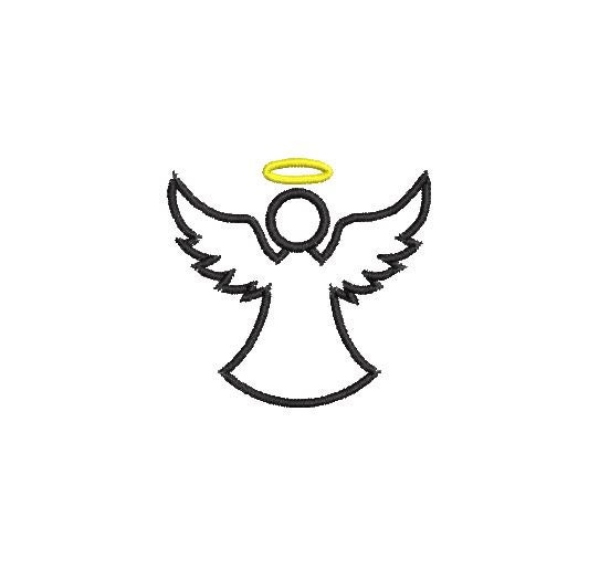 Simple Angel Outline