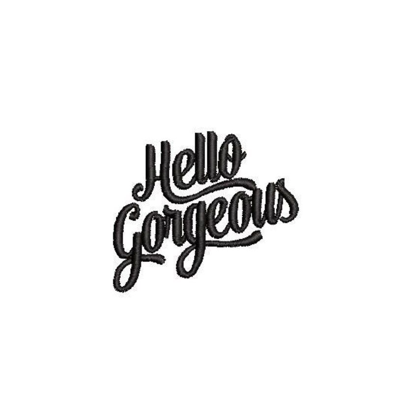 Hello Gorgeous Svg - Etsy