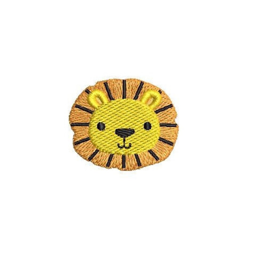 Lion Face Embroidery Design Embroidery File Digital Design Instant ...