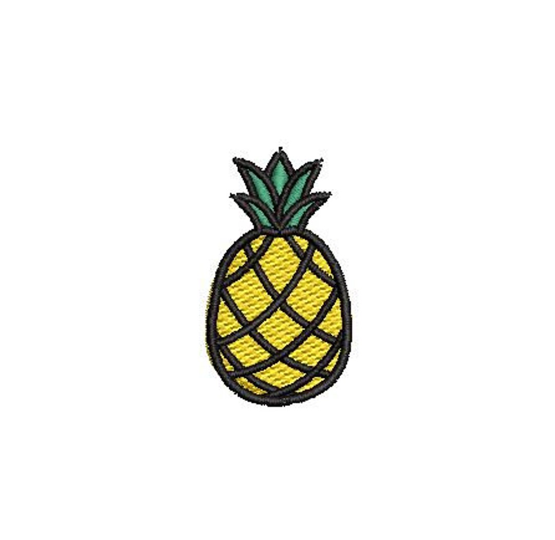 Pineapple Embroidery Design Embroidery File Digital Design Instant ...
