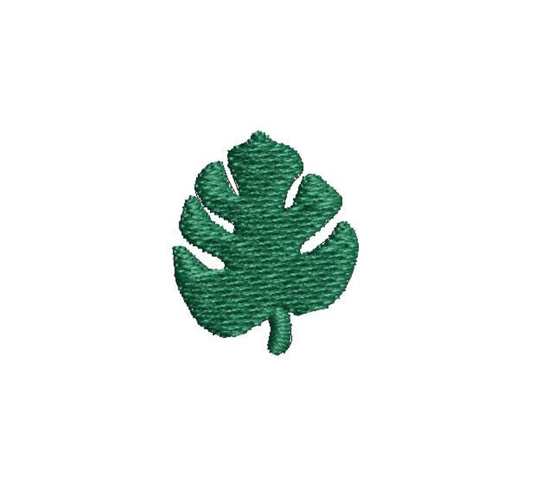Monstera Mini Embroidery Design Embroidery File Digital Design Instant ...