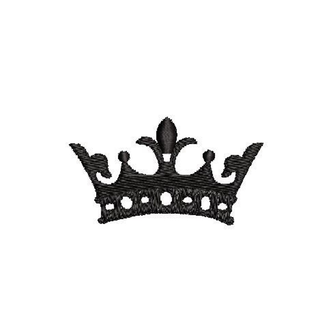 Royal Crown Embroidery Design Embroidery File Digital Design Instant ...