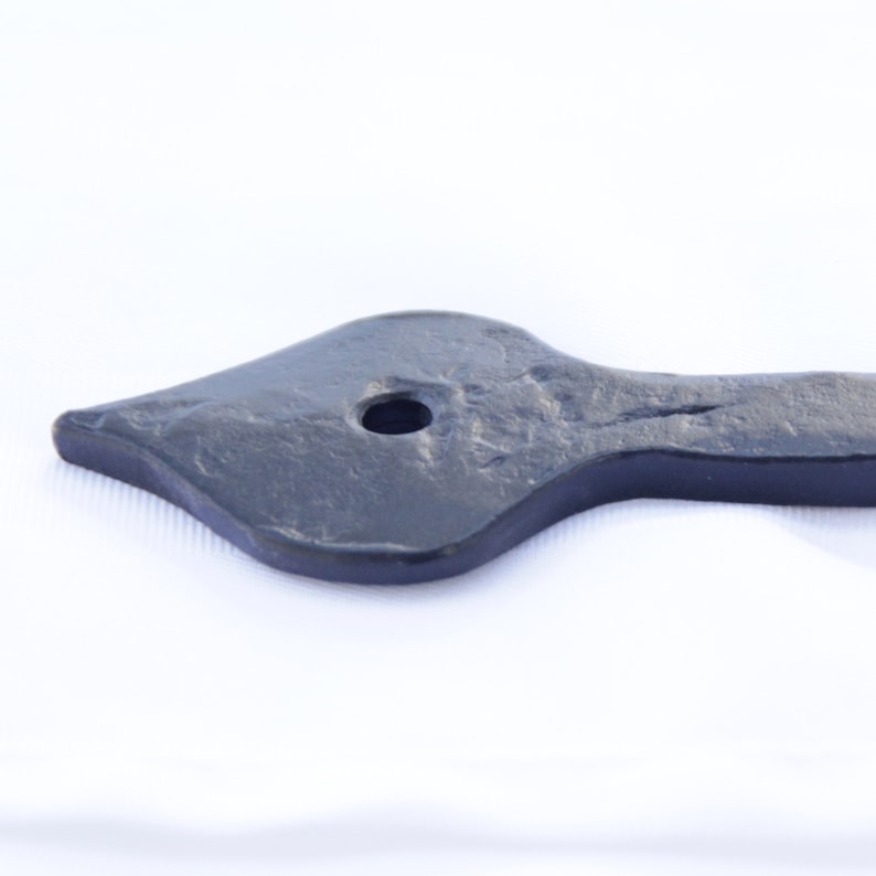 Hand-forged Iron Decorative Hinge Spade End 24 X - Etsy