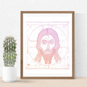 Old School Jesus Instant Printable Poster - Etsy Sweden