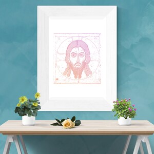 Old School Jesus Instant Printable Poster - Etsy Sweden