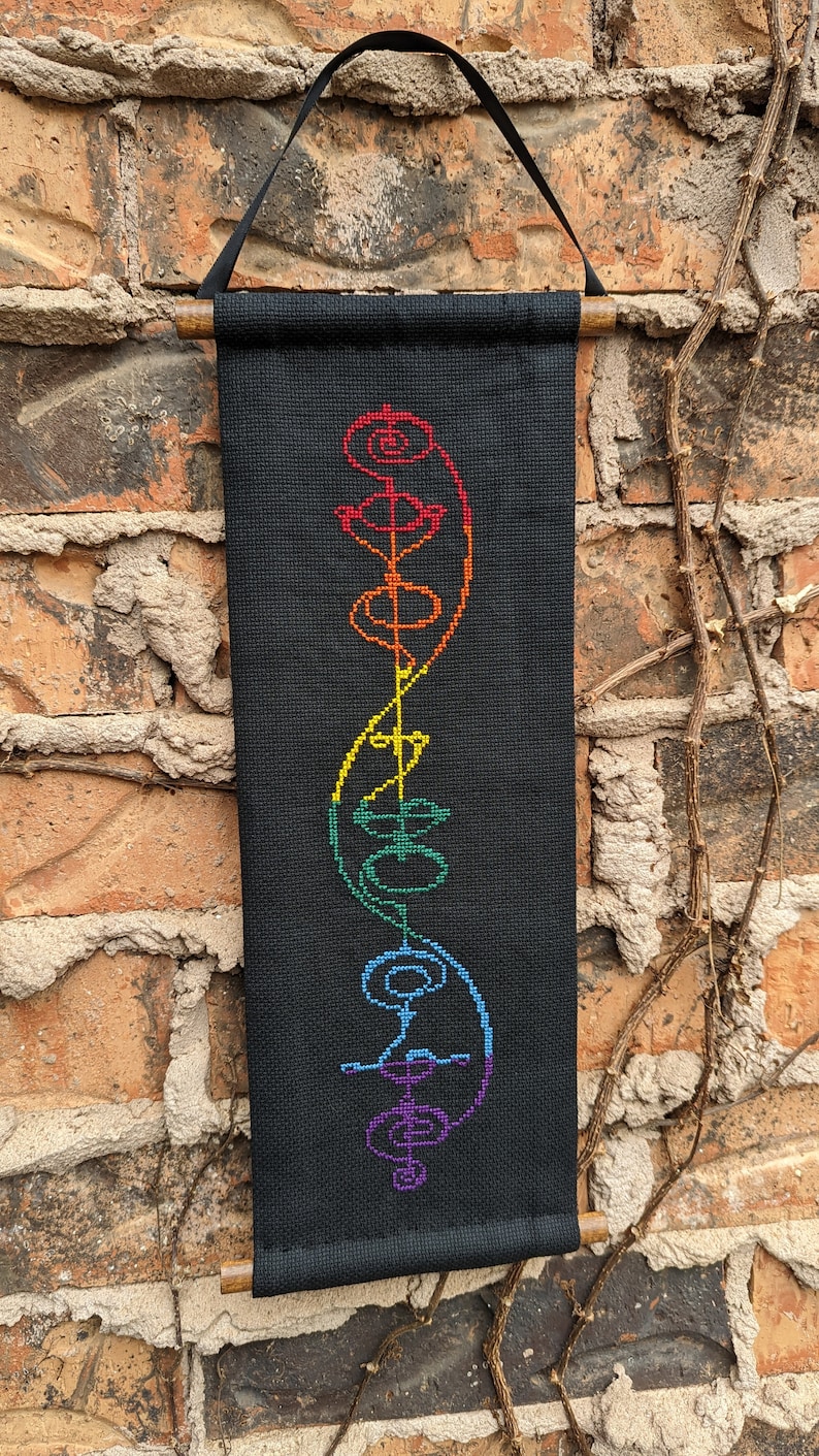 IDIC Calligraphy Kol Ut Shan Cross Stitch Pattern Infinite - Etsy