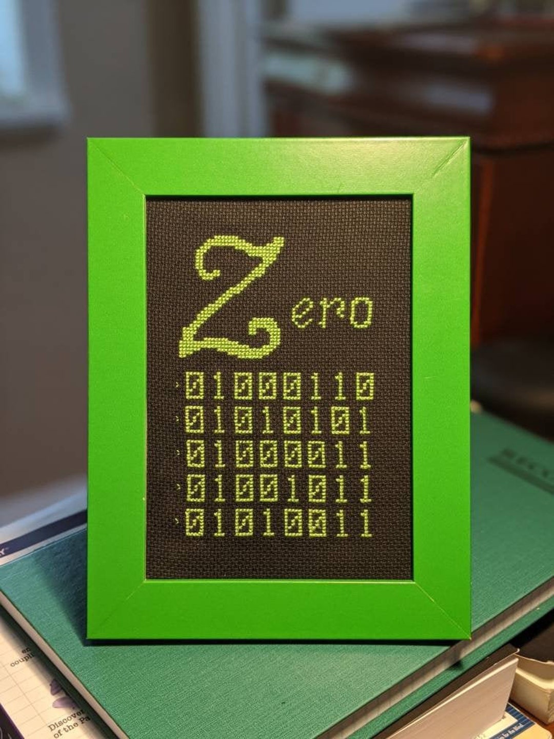 PATTERN: Zero Fks, ASCII Code, Geeky Cross Stitch Pattern, Computer Programmer, Secret Message ...