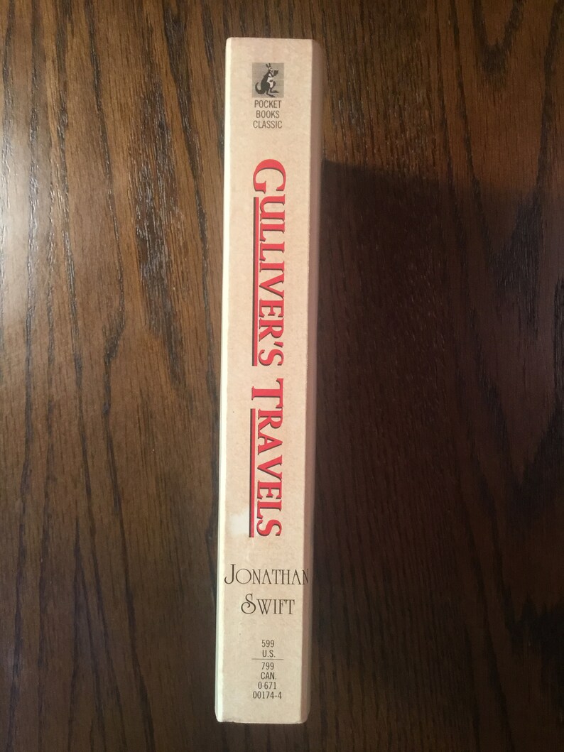 Gullivers Travels by Jonathan Swife - Etsy