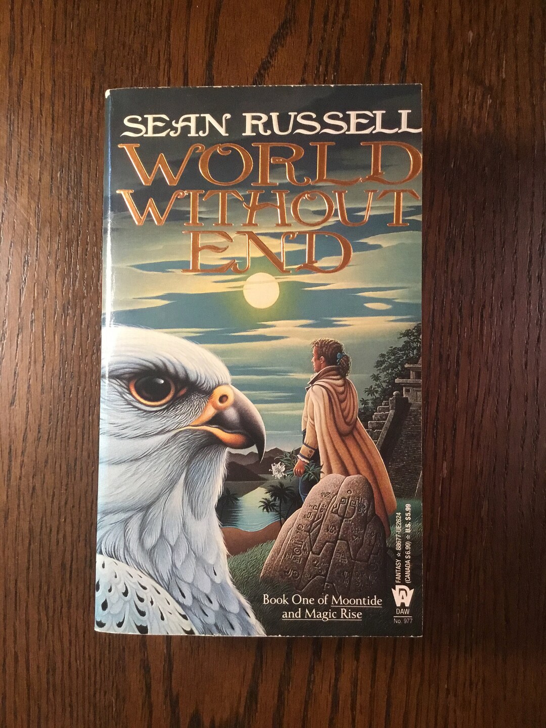 World Without End by Sean Russell Book One of Moontide and Magic Rise ...
