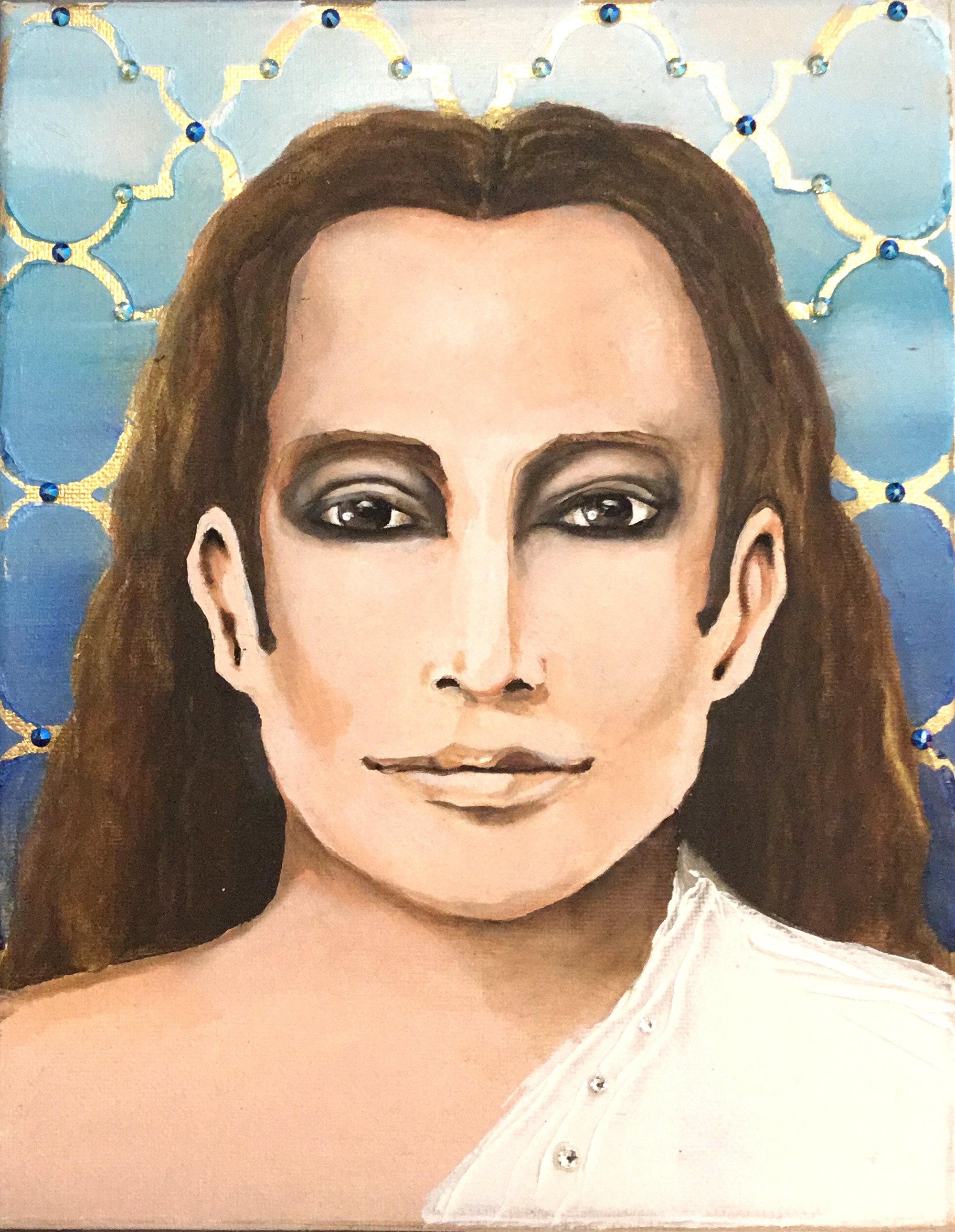 Mahavatar Babaji Portrait mixed Media - Etsy