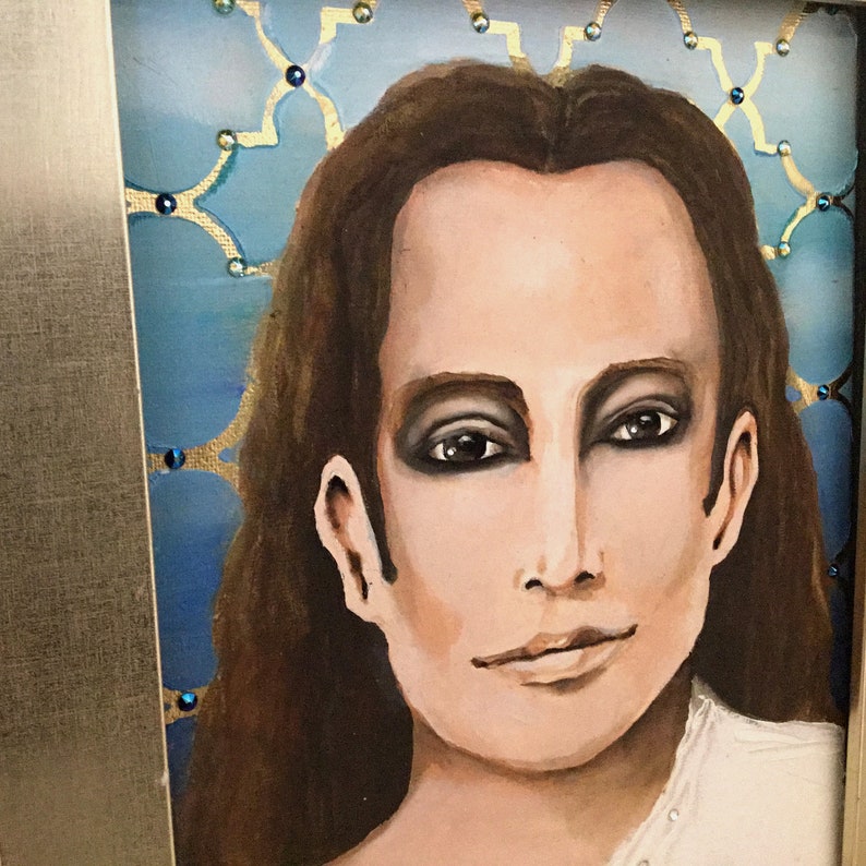 Mahavatar Babaji Portrait mixed Media - Etsy