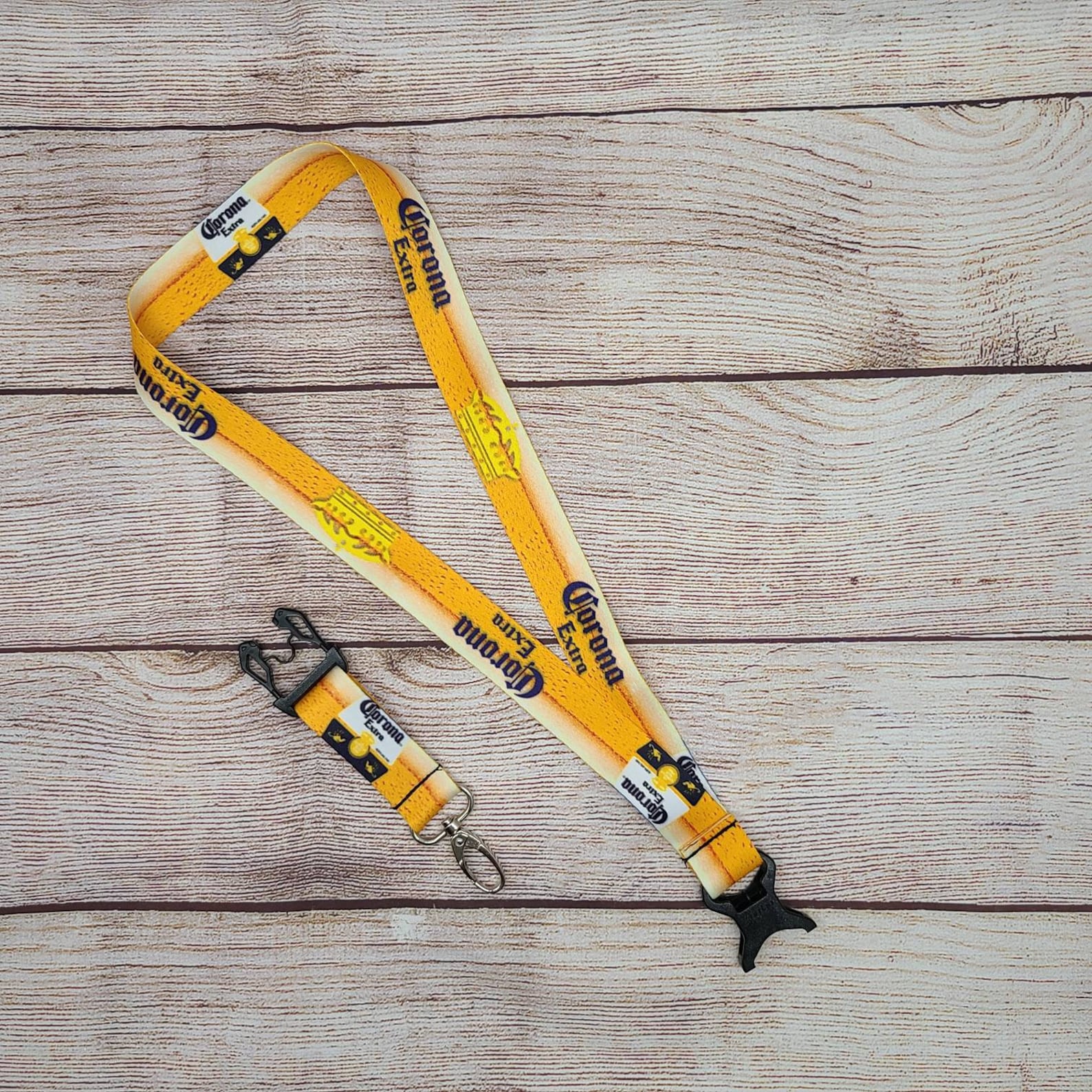 Lanyard Keychain Mexican Beer Badge Holder With Detachable - Etsy