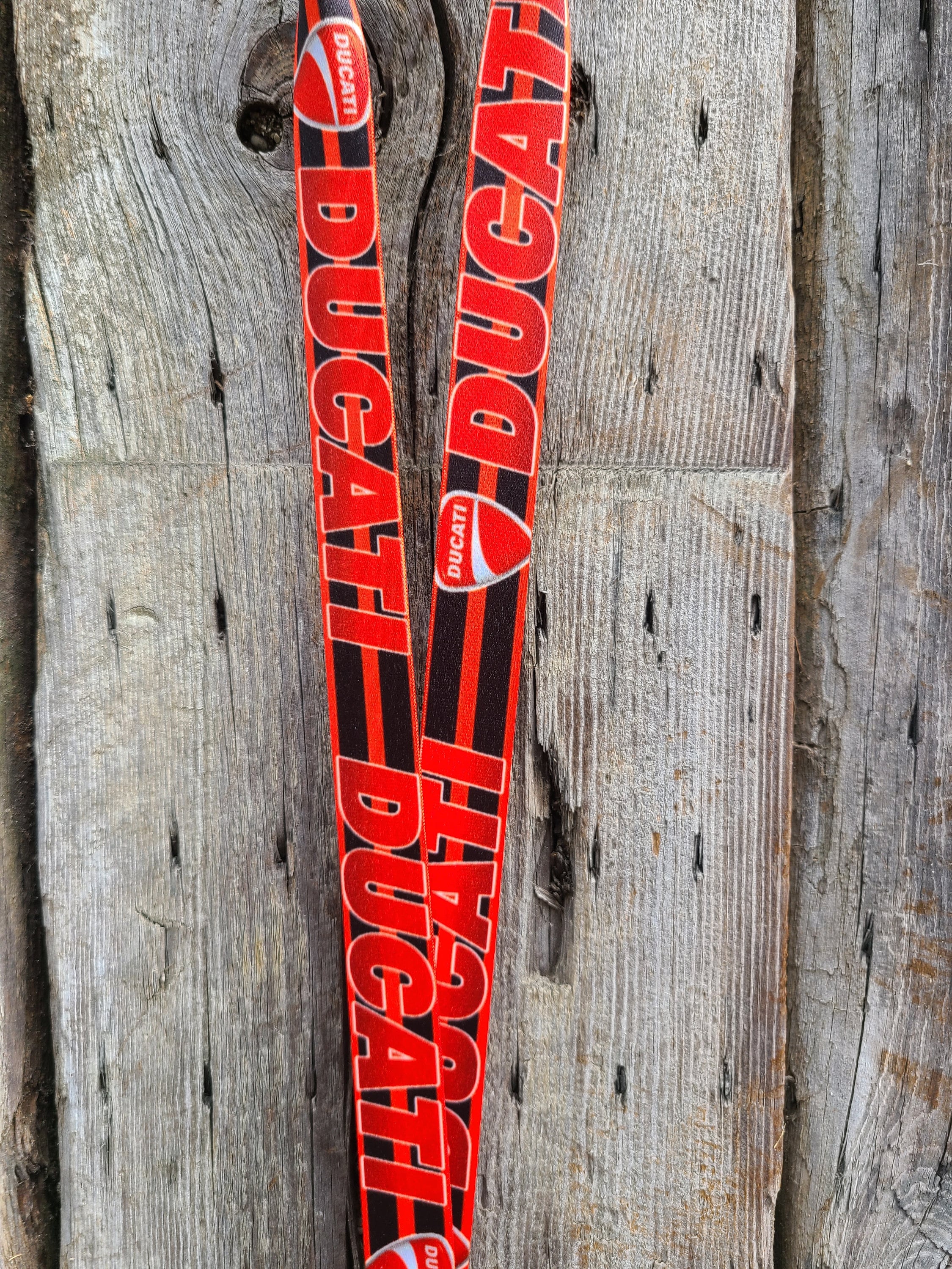 DUCATI Lanyard Keychain Badge Holder Ducati Keychain Ducati | Etsy