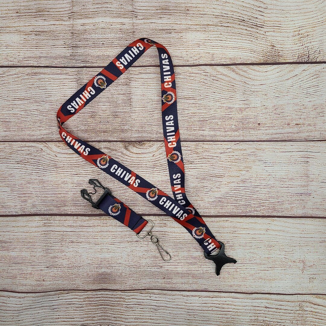 Lanyard Keychain Chivas Team Badge Holder Chivas De - Etsy