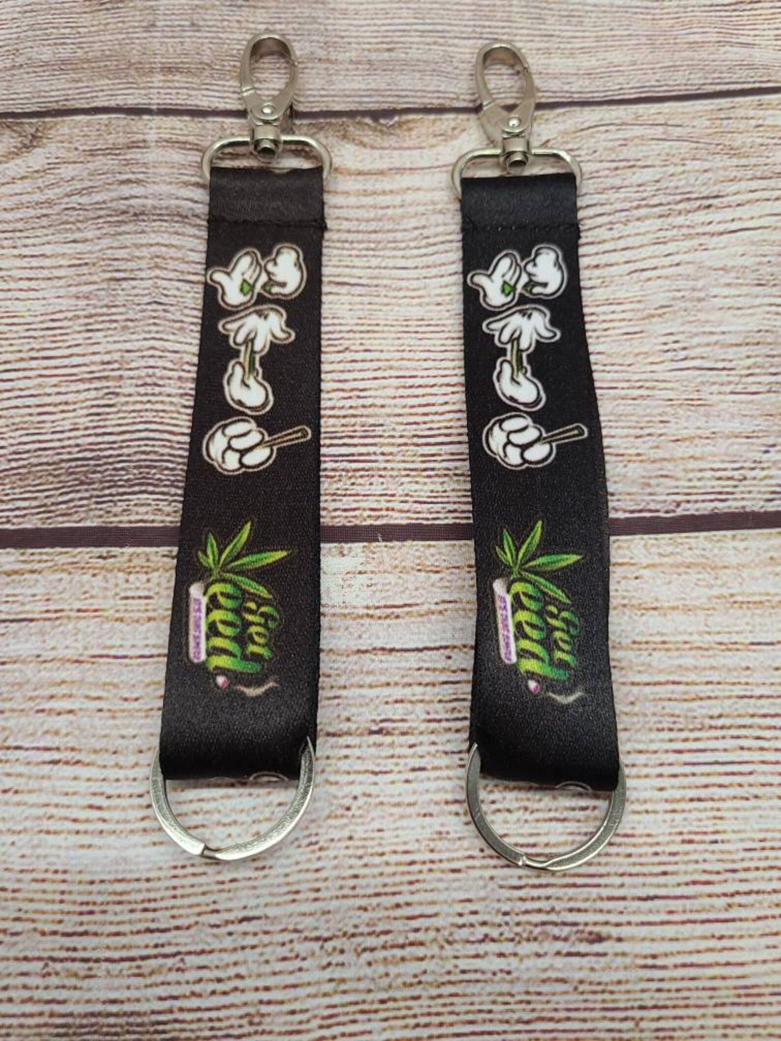 Get Weed Wristlet Lanyard Keychain, Weed 420, Weed Keychain, Marihuana ...