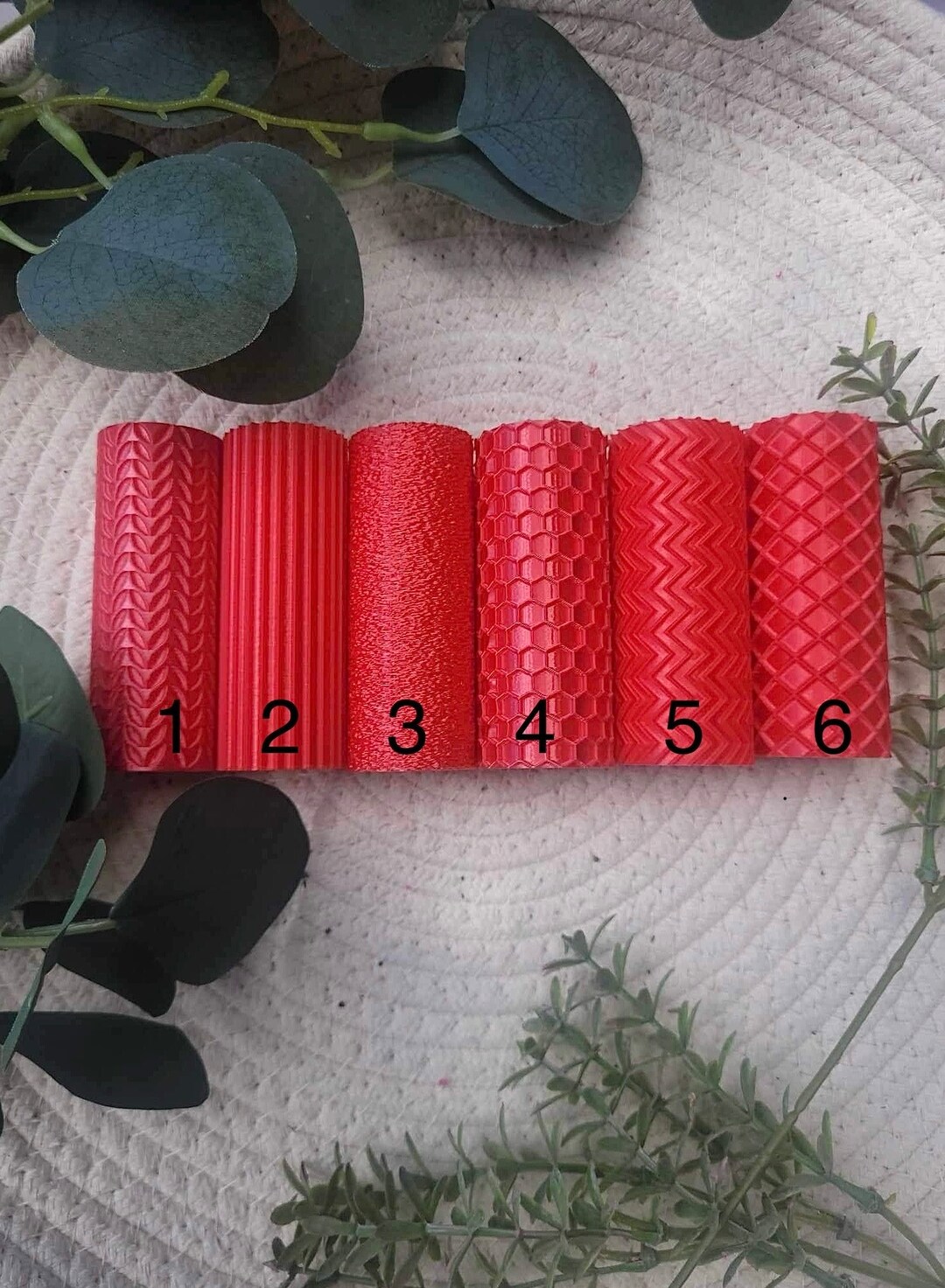 Polymer Clay Texture Rollers | Imprint Roller | Polymer Clay Tools ...