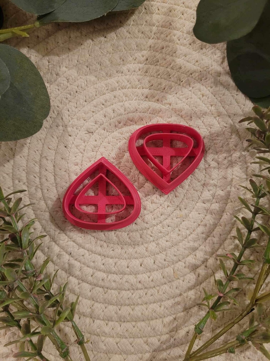 Teardrop Clay Cutter Set | Teardrop Frame Clay Cutter | Teardrop ...