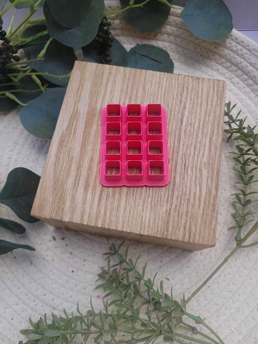 Square Multi Cutter Stud Pack | Square Stud Multi Polymer Clay Cutter ...