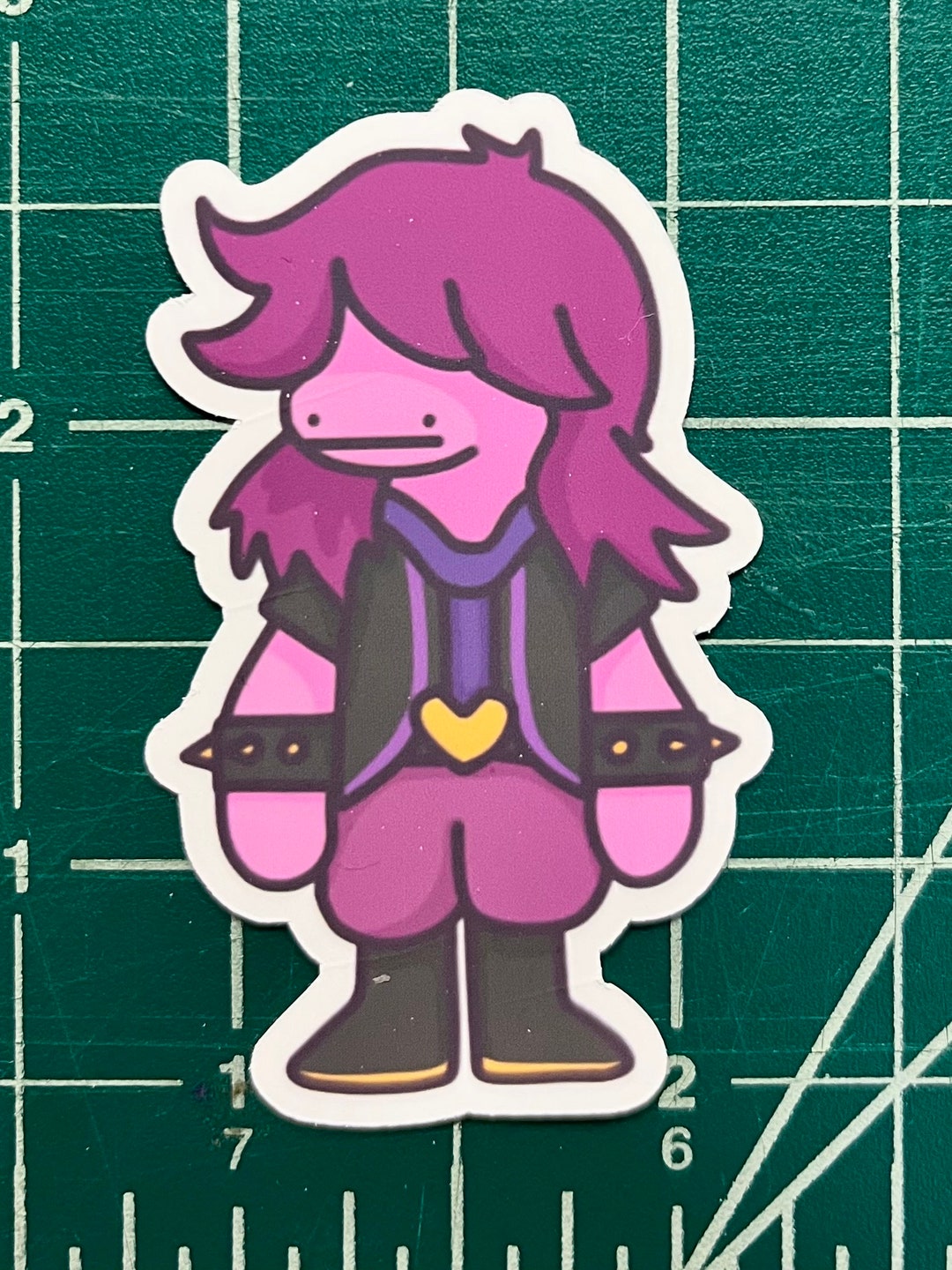 Susie ._. Sticker | Deltarune Inspired - Etsy