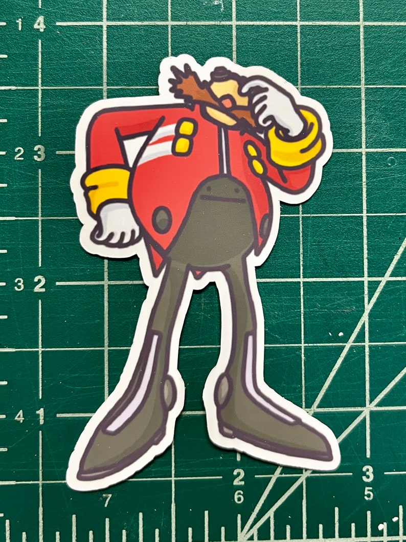 Eggman ._. Sticker | Sonic - Etsy