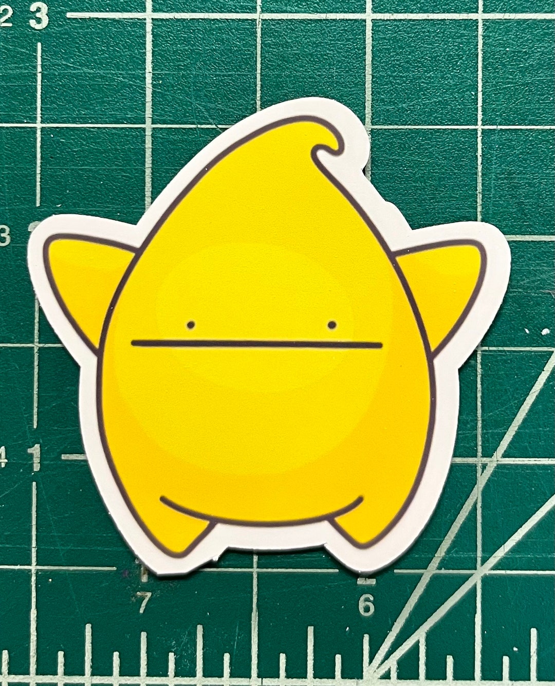 Yellow Luma ._. Sticker | Mario Inspired - Etsy