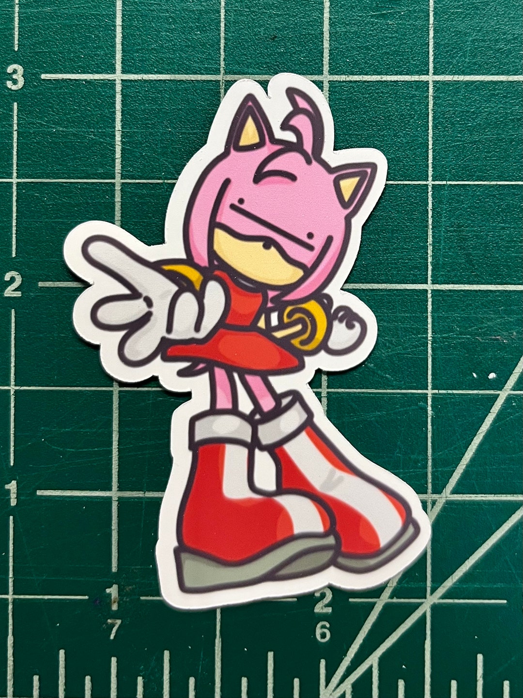 Amy ._. Sticker | Sonic - Etsy
