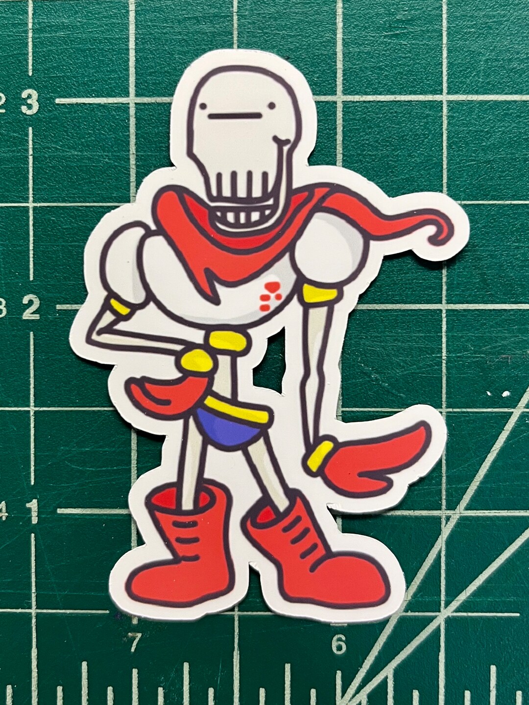 Papyrus ._. Sticker | Undertale Inspired / Tumblr Sexymen - Etsy