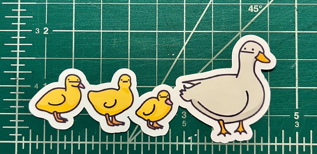 Ducks ._. Sticker | Birds - Etsy