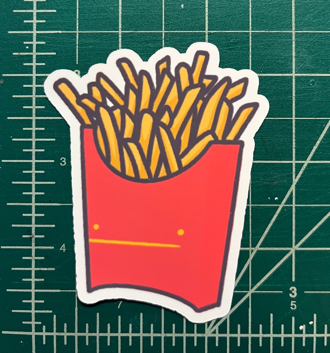 Fremchy Fried Sticker | Mcdondles - Etsy