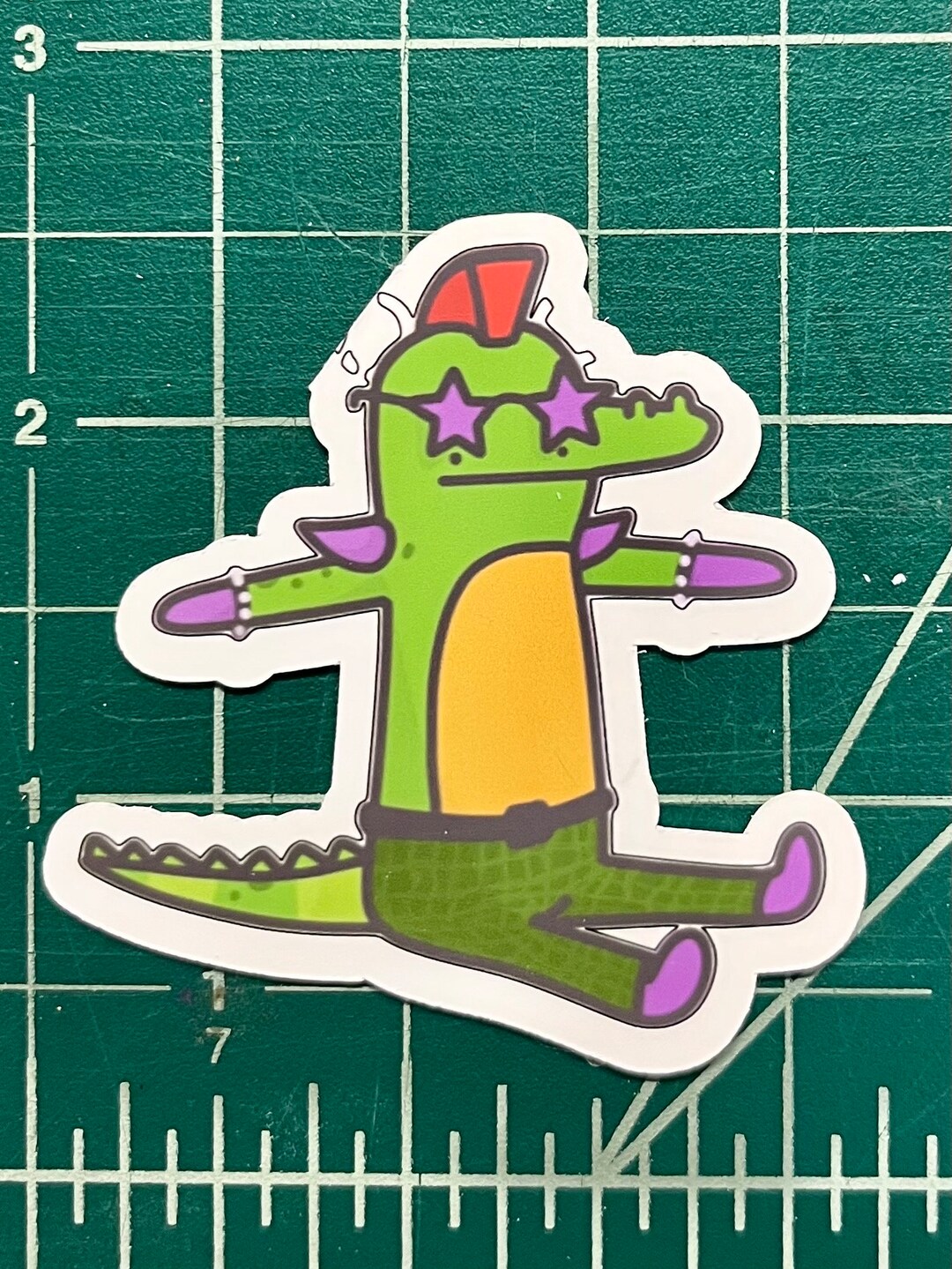 Glamrock Monty ._. Sticker | Fnaf - Etsy