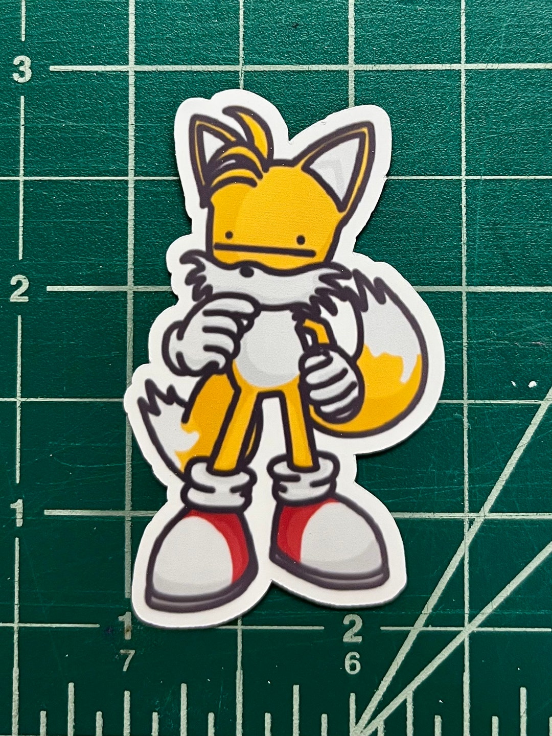 Tails ._. Sticker | Sonic Inspired - Etsy
