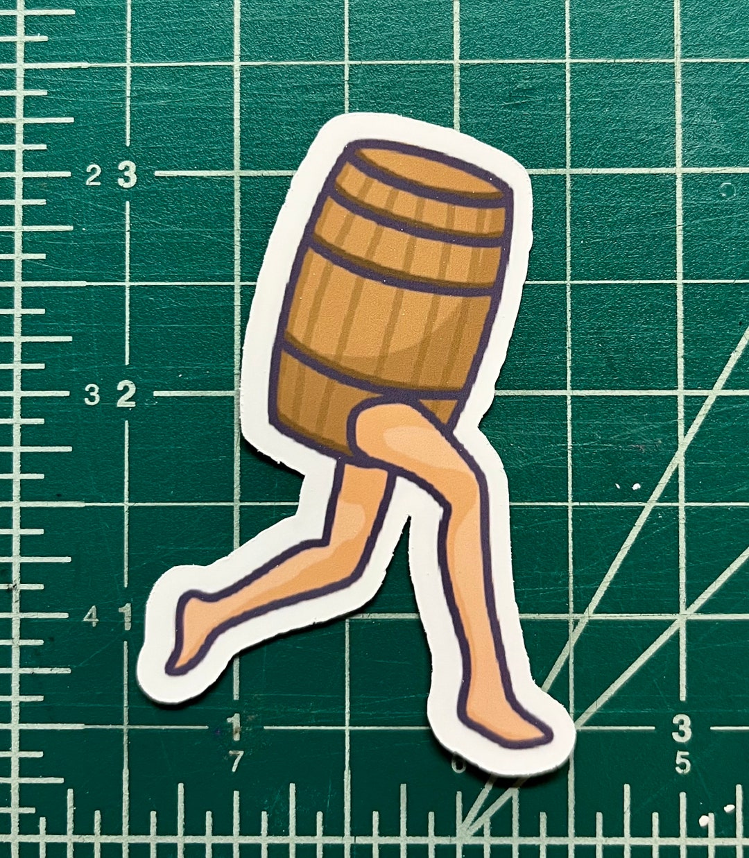 Barrel Man Meme Sticker | Skyrim - Etsy