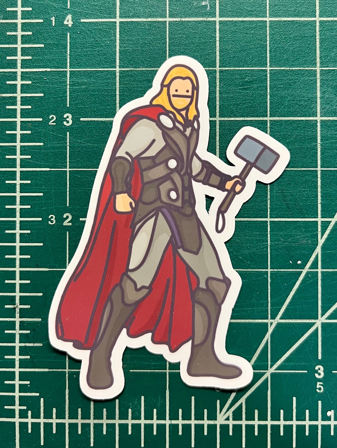 Thor ._. Sticker | Marvel Inspired - Etsy