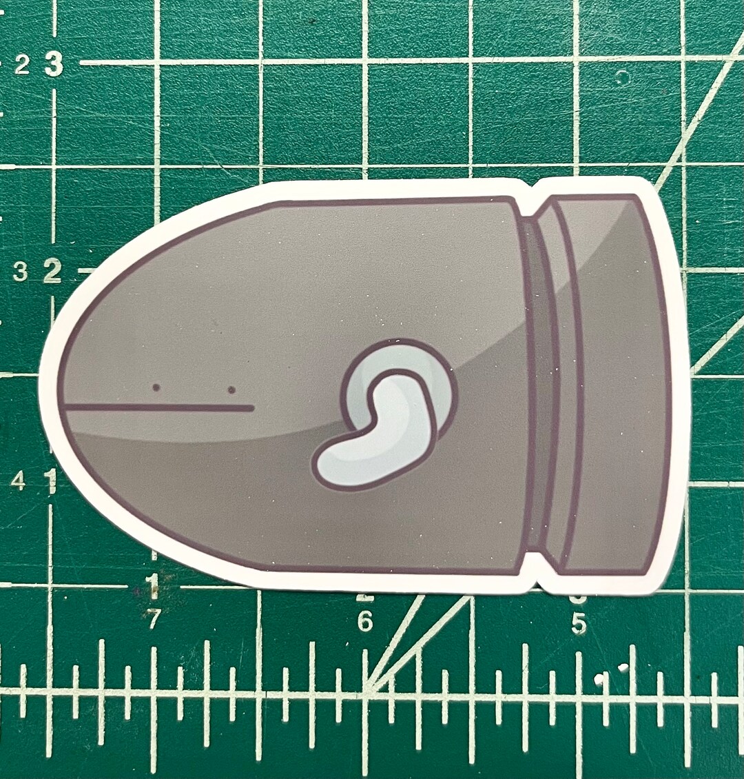 Bullet Bill ._. Sticker | Mario - Etsy