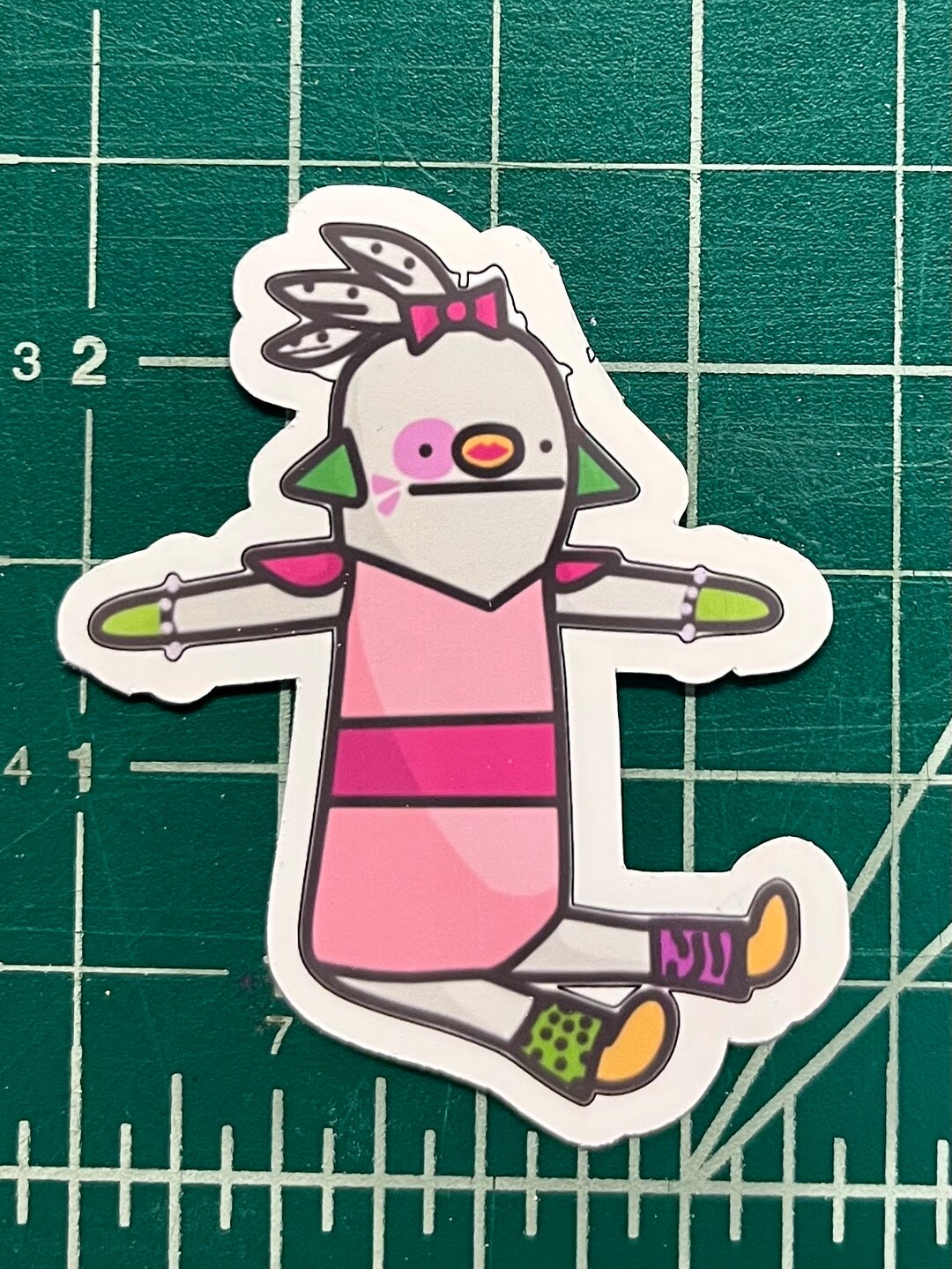 Glamrock Chica ._. Sticker | Fnaf - Etsy