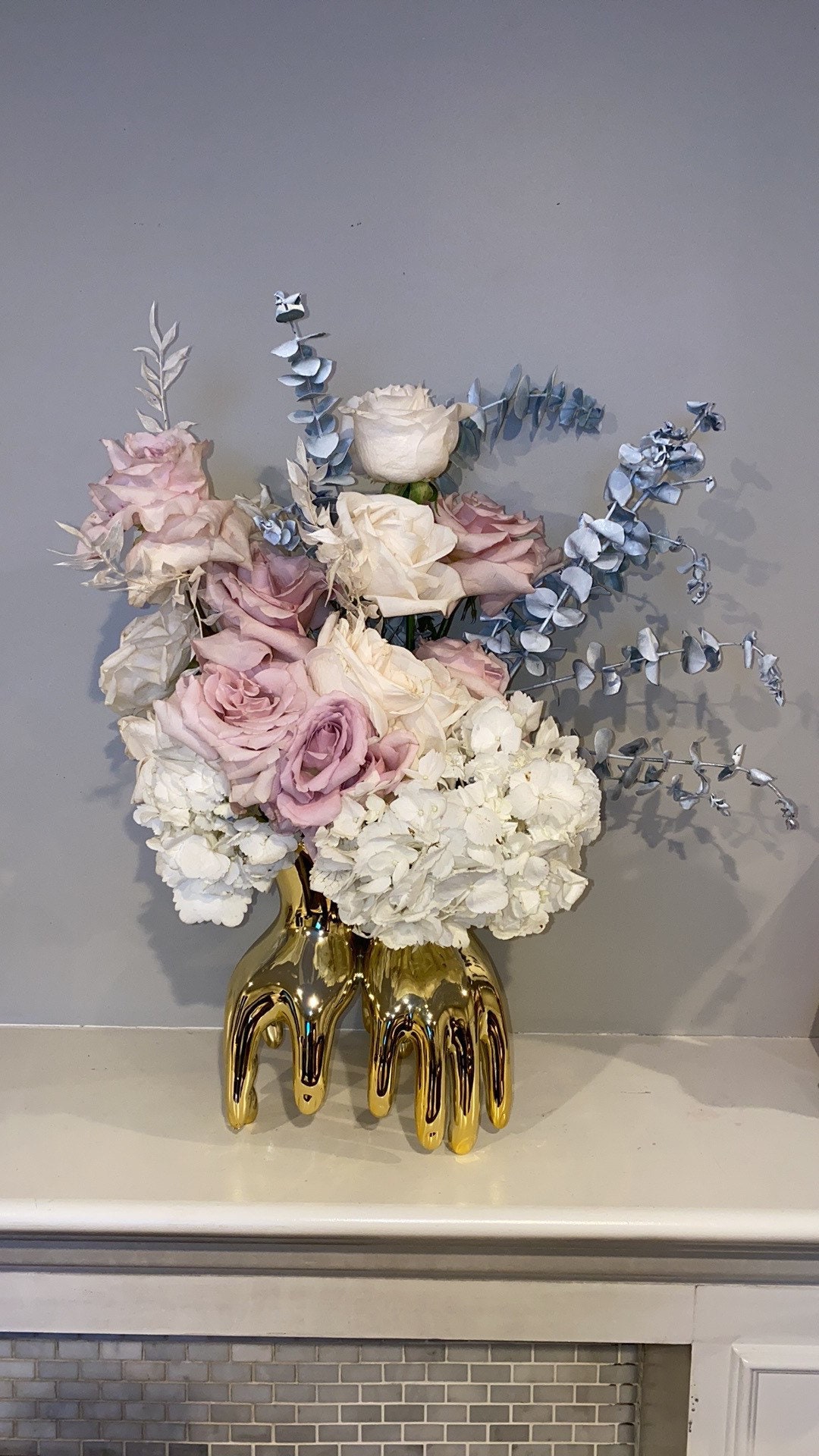 Ceramic Hand Shaped Vase | Etsy