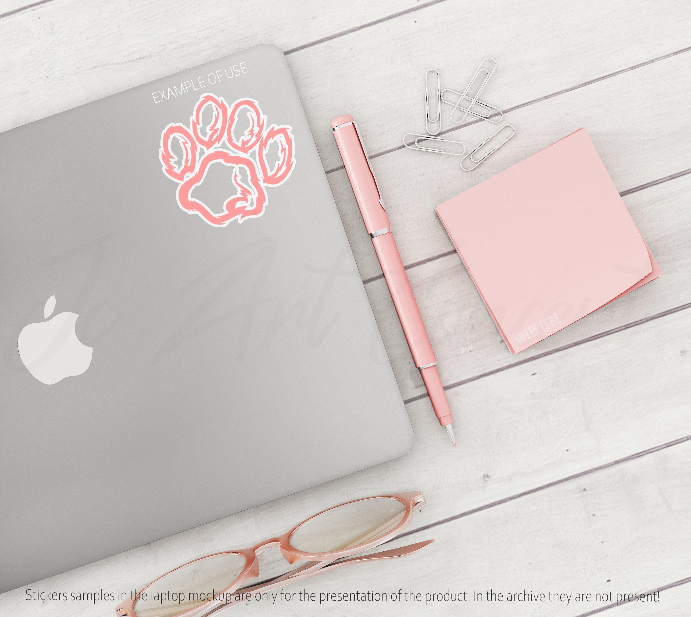 Laptop Decal Mockup Perfect to Show Your Sticker Mockup Decal - Etsy UK