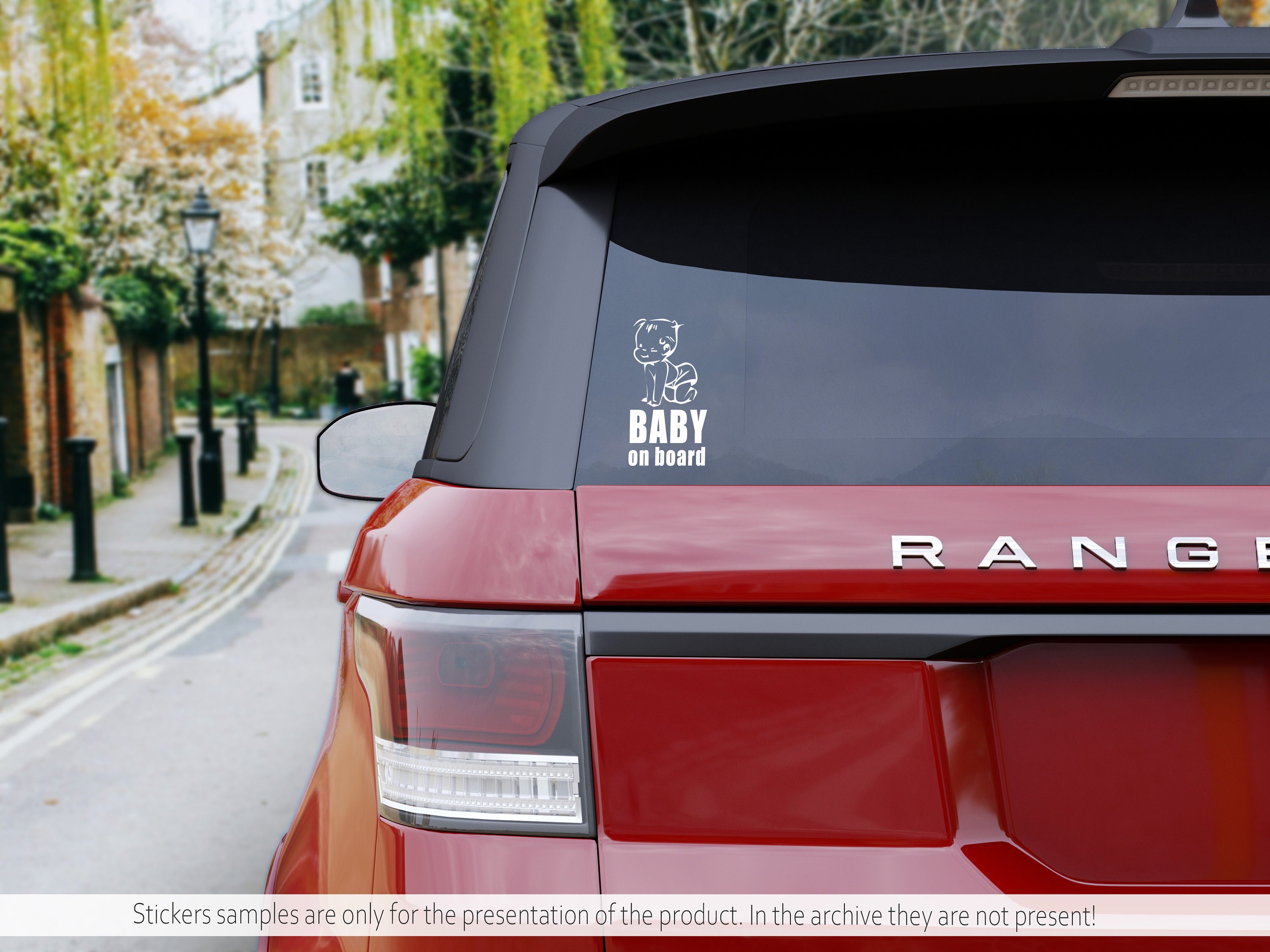 Car Decal Mockup for Your Car Decals Presentation. Vinyl Car - Etsy