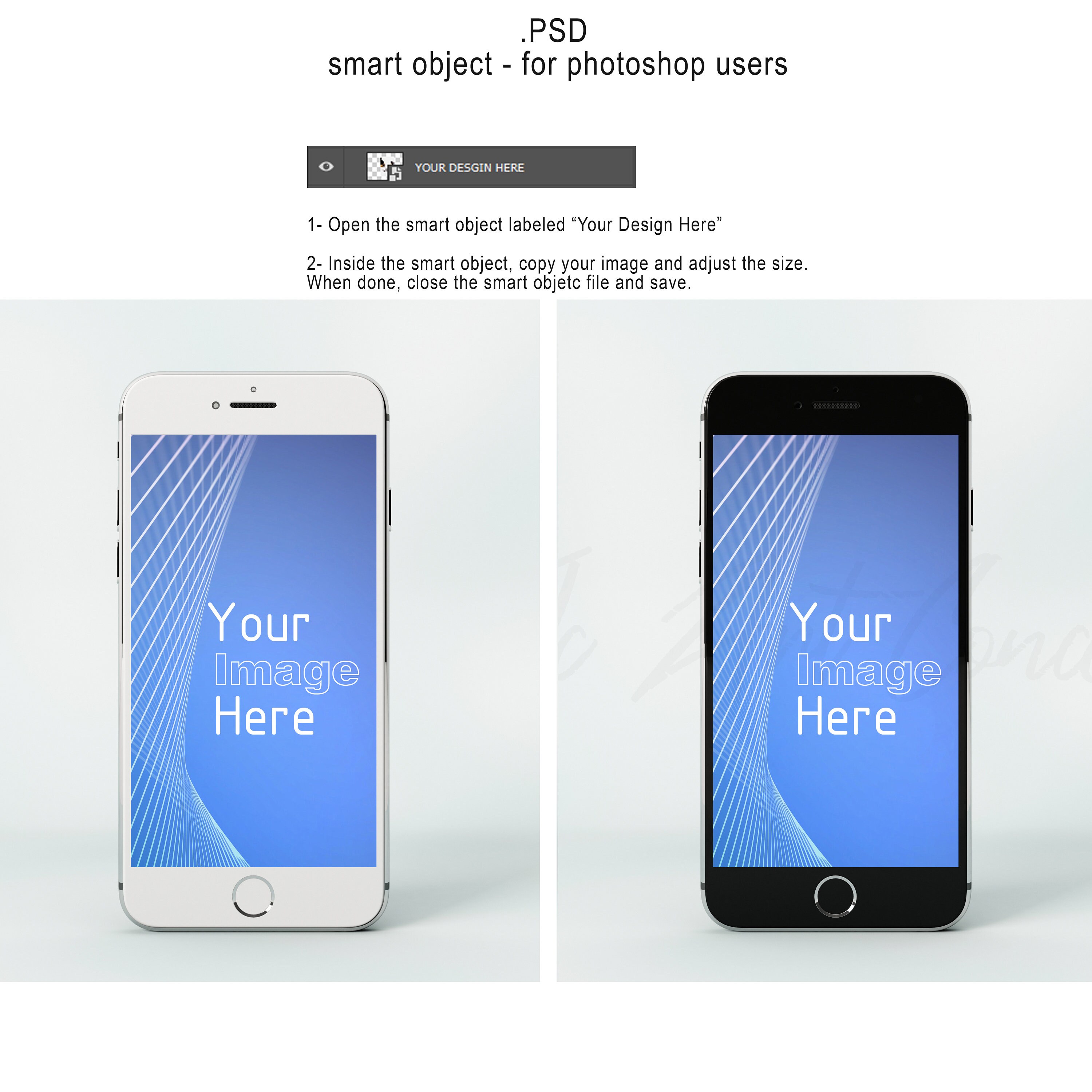 Cellphone Mockup to showcase your design in minimalist | Etsy