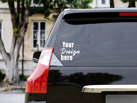 Car Decal Mockup Car Window Mockup Car Mockup Mockup Car - Etsy