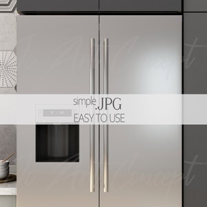 Sticker Mockup, Refrigerator Mock Up, Decal Mockup, Vinyl Decal Mockup ...