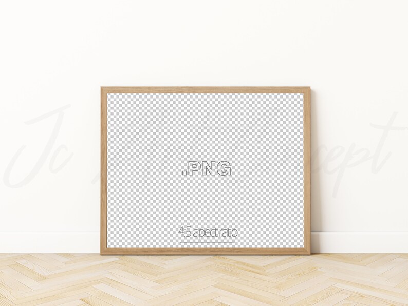 8x10 Landscape Frame Mockup. Perfect for Show Your 8x10 - Etsy